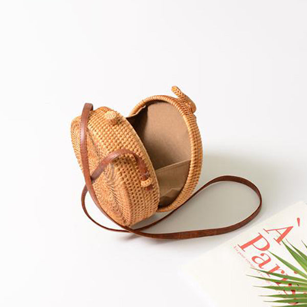 Natural Star Rattan Bag – Boho Bug